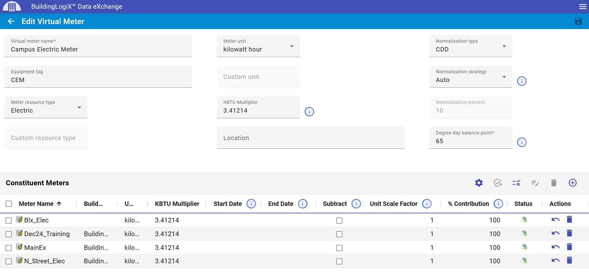 Virtual Meters - BDX Documentation